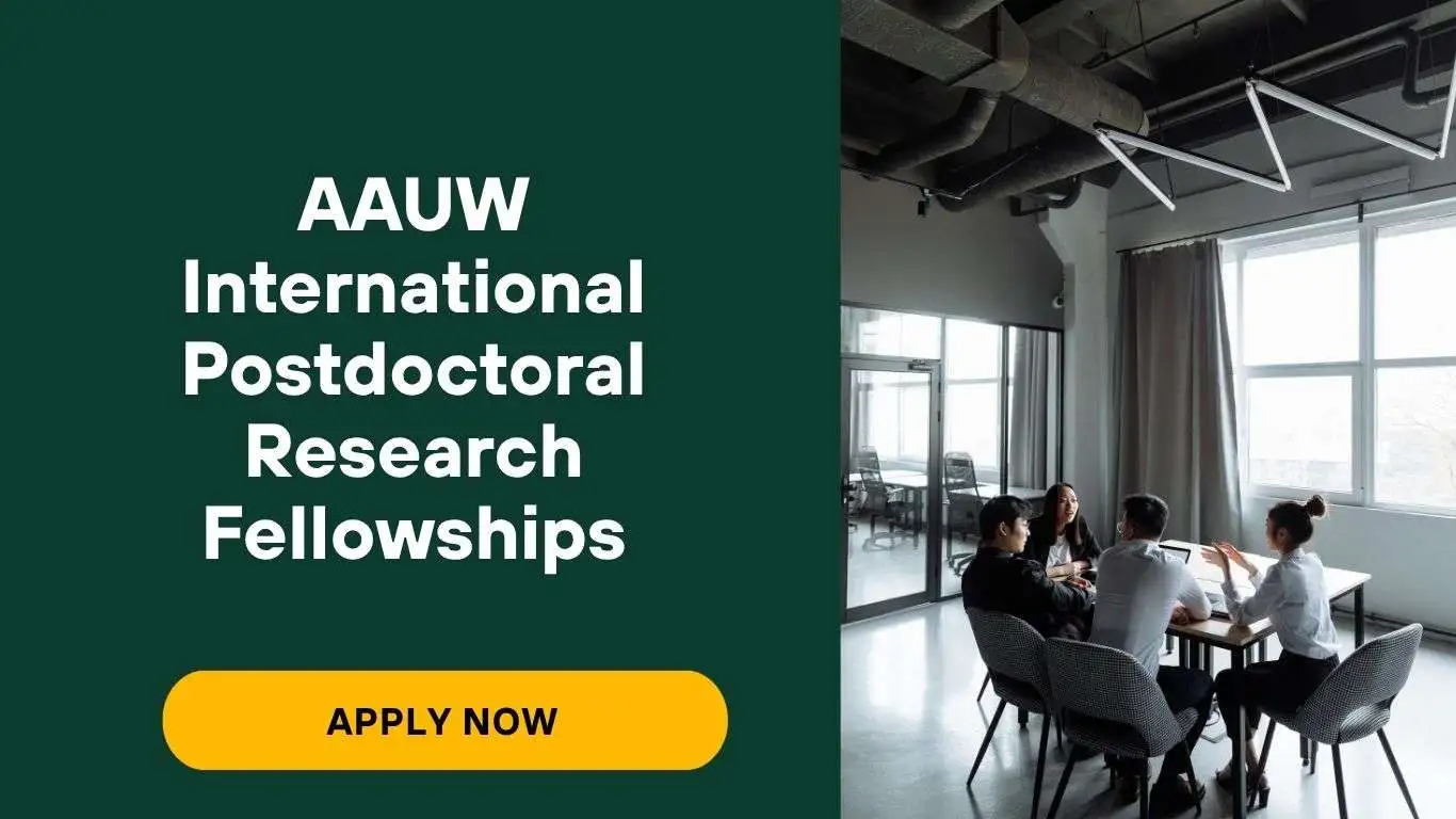 AAUW International Postdoctoral Research Fellowships - 2026 | PraiseZion